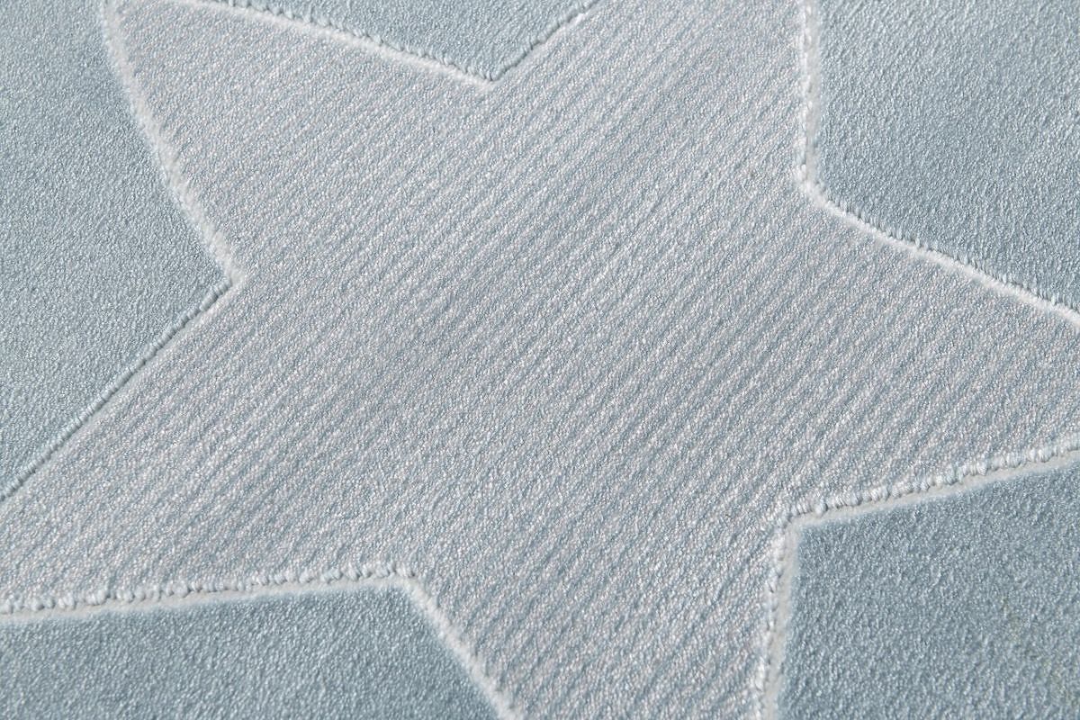 Dětský koberec Princess Star- modrý - Kusové koberce - babynabytek.cz