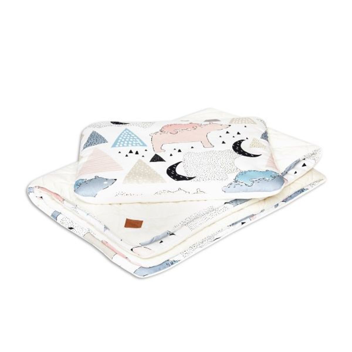 Dětská deka a polštář Bear Family - Deky - babynabytek.cz