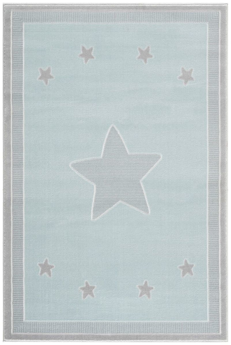 Dětský koberec Princess Star- mátový - Kusové koberce - babynabytek.cz