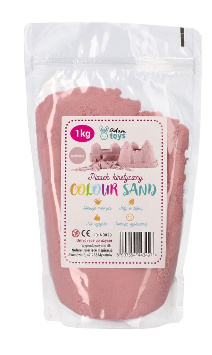 Magický písek Colour Sand 1kg - růžový - Interaktivní hračky ...